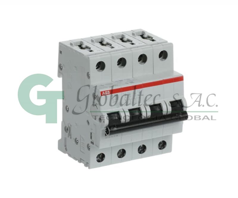INTERRUPTOR TERMOMAGNETICO 4X32A S204-C32- [2CDS254001R0324] - ABB